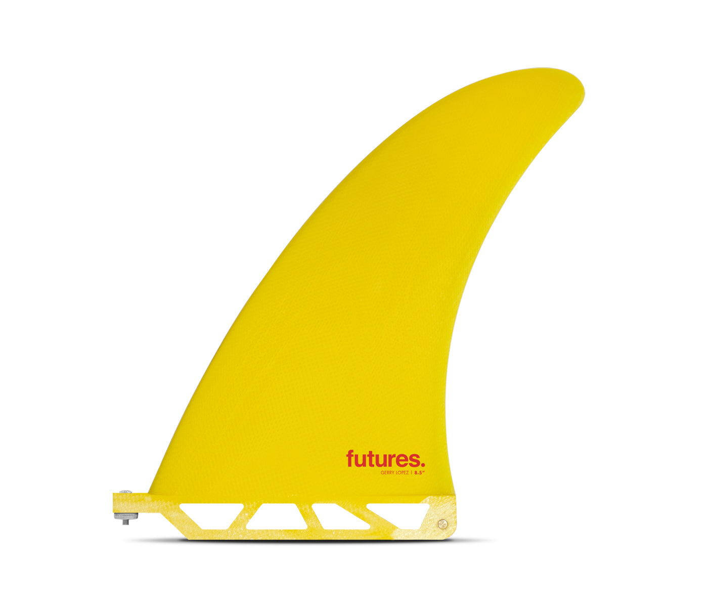 FUTURE FIN - GERRY 8.5" MEDIUM SINGLE LONGBOARD FIN - YELLOW – Pollywog